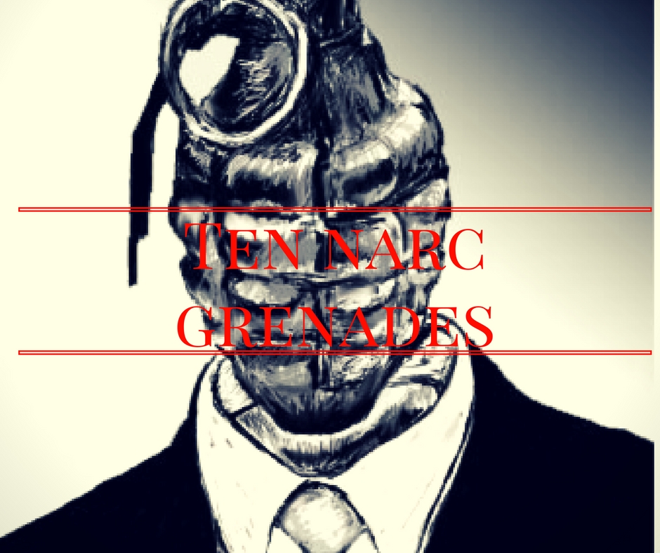 10 Narc Grenades - HG Tudor - Knowing The Narcissist - The World's No.1 ...