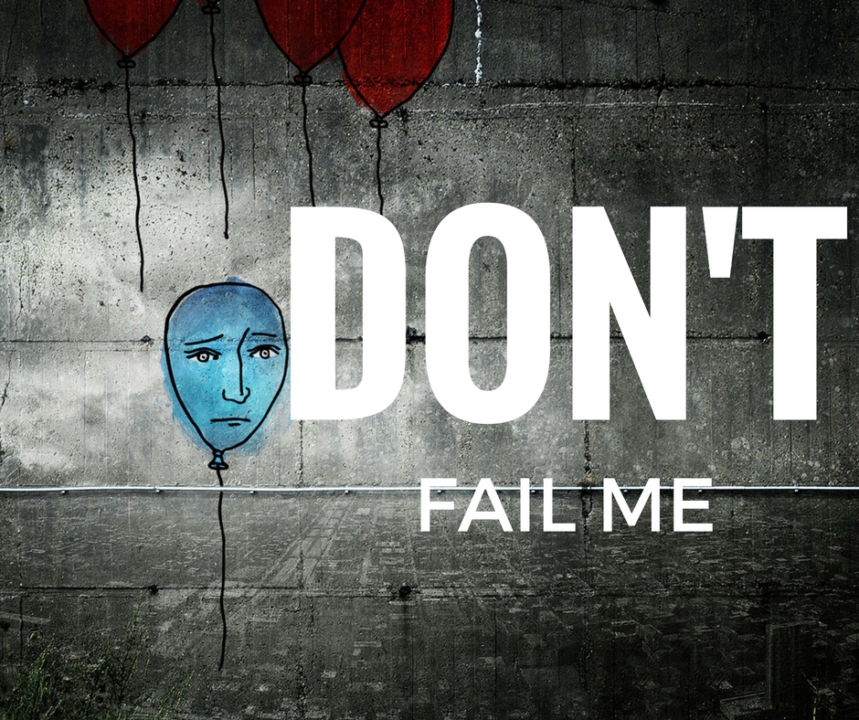 Don't Fail Me - HG Tudor - Knowing The Narcissist - The World's No.1 Resource About Narcissism