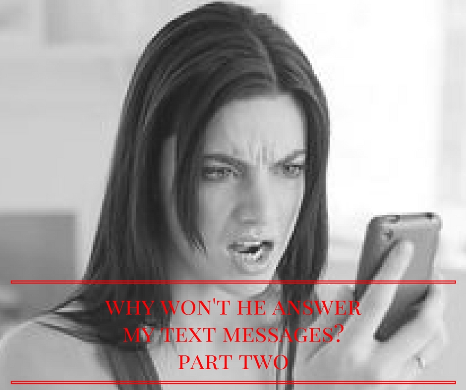 Why Doesn't He Answer My Text Messages? Part Two - HG Tudor - Knowing ...