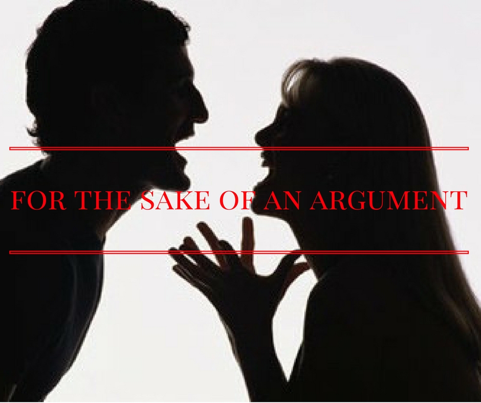 For the Sake of an Argument (And What You Can Do) - HG Tudor - Knowing ...